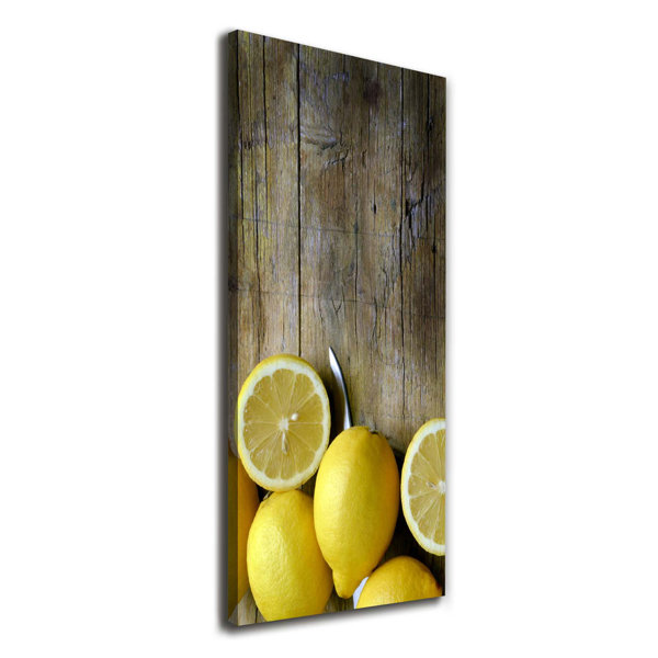 Brayden Studio Zitronen - Kunstdrucke auf Leinwand - Wrapped Canvas | Wayfair.de